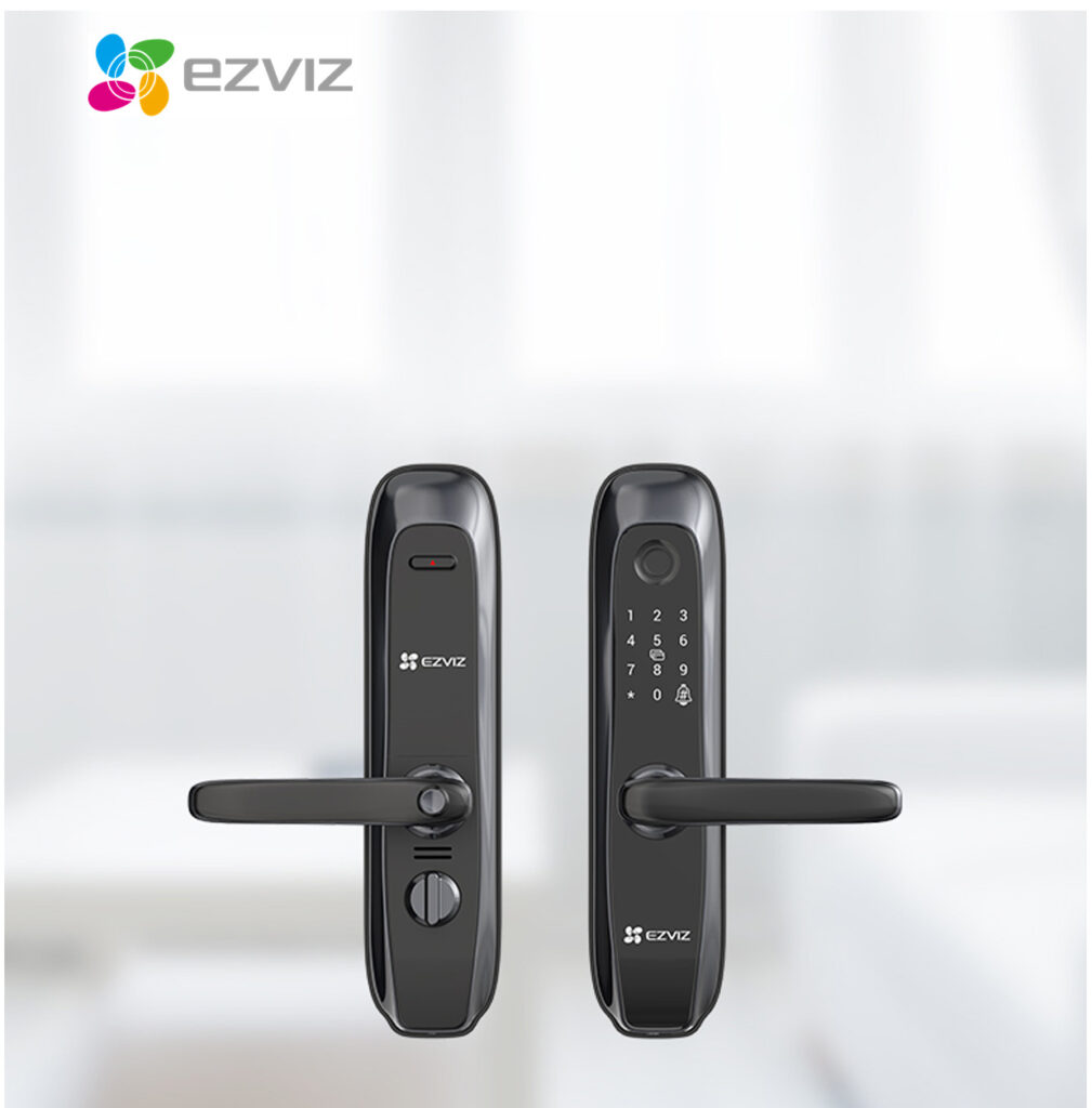 EZVIZ DOOR LOCK L2 FINGER AND CODE – 4BROTHERS TECHNOLOGIES