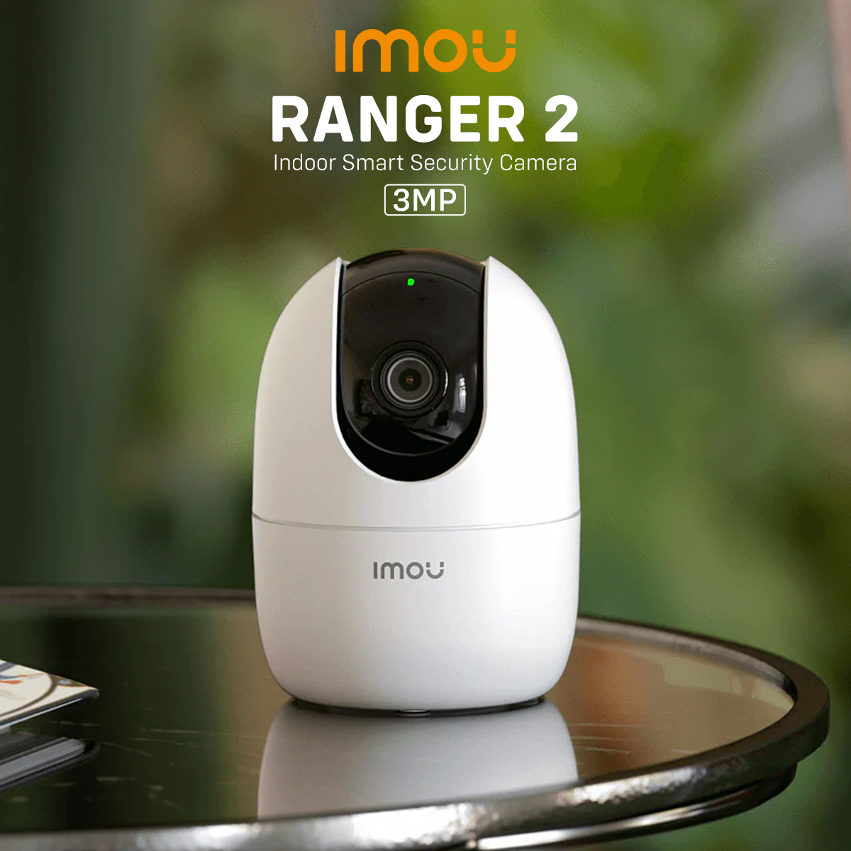 IMOU Ranger 2 3MP 2K Pan & Tilt for 360° Coverage | Human Detection | Smart Tracking | Night ...